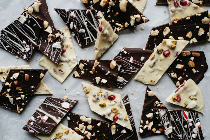 A Simple Edible Gift: Chocolate Bark 3 Ways - Gardenista