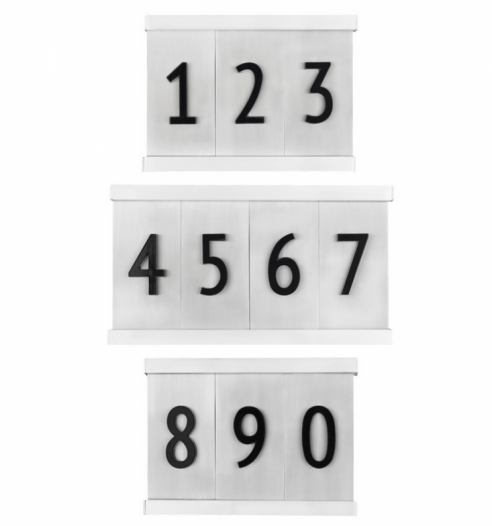 10 Easy Pieces: Tile House Numbers - Gardenista