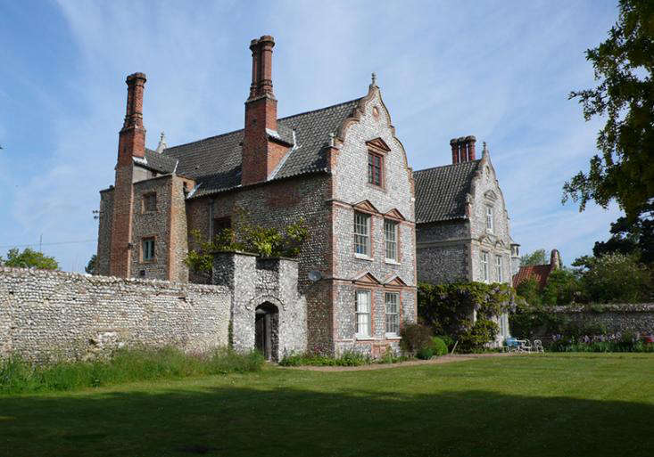 Hotel Visit: Rent a Wing of Wiveton Hall in Norfolk - Gardenista