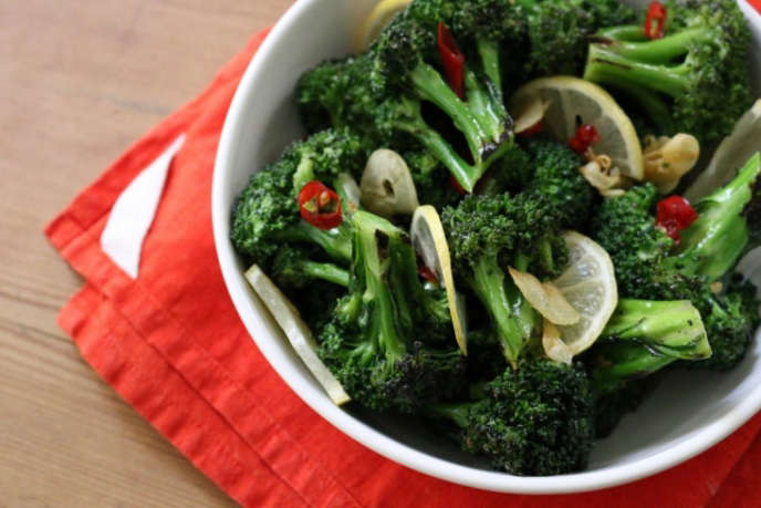 Ottolenghi's Chargrilled Broccoli with Chile and Garlic - Gardenista