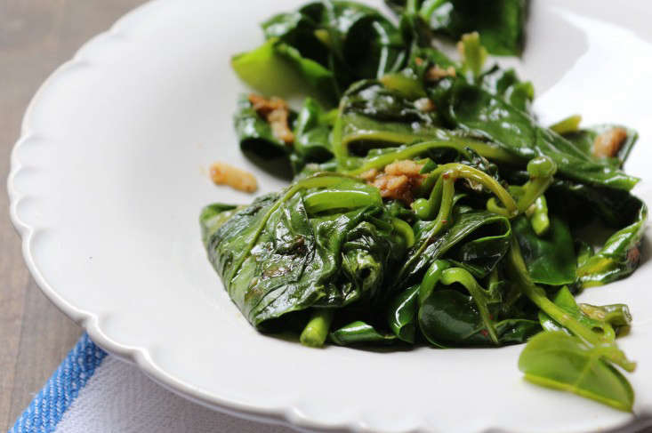 Garden-to-Table Recipe: Spicy Spinach from 66 Square Feet - Gardenista