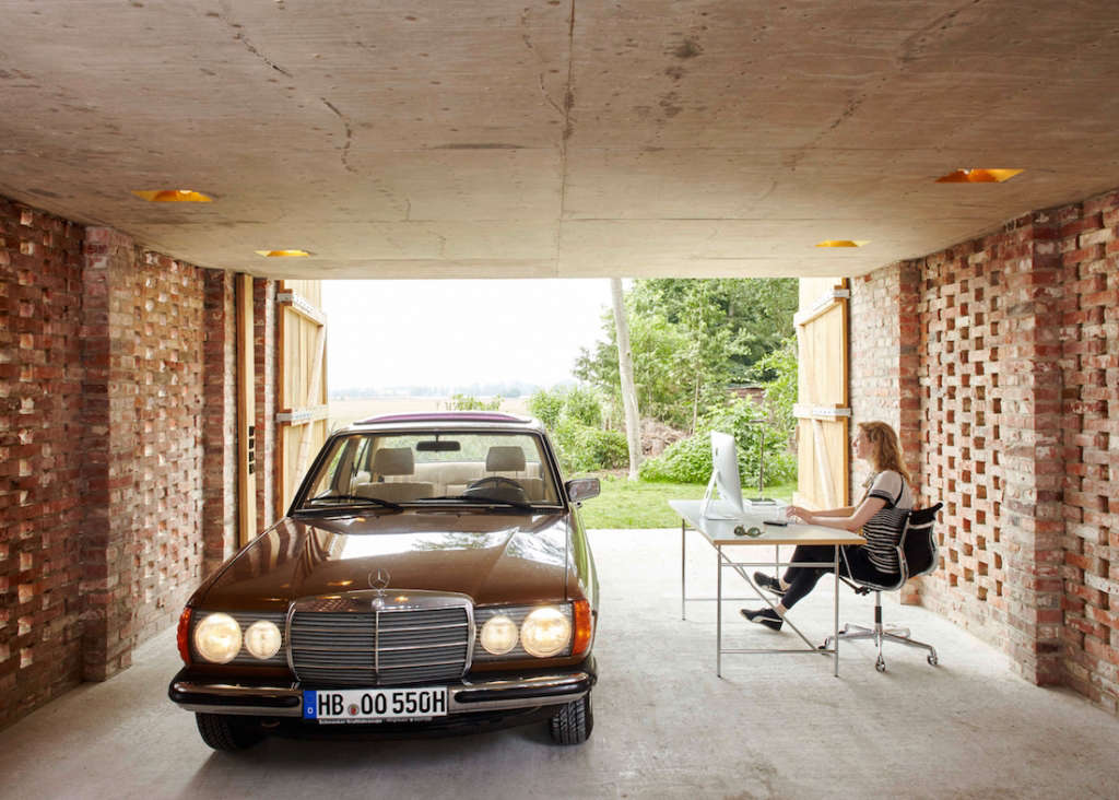Outbuilding of the Week: Garage as Lantern in the German Countryside ...