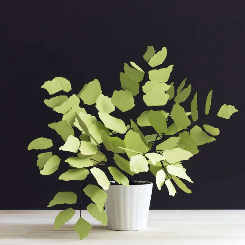 DIY: Pretty and Carefree Paper Plants - Gardenista