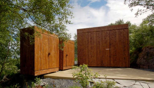 Outbuilding of the Week: A See-Through Shed on a Picturesque Shoreline ...