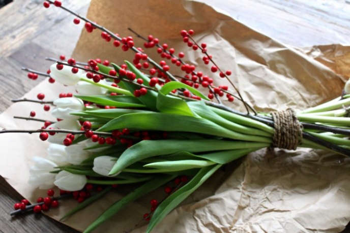 Trend Alert: White Tulips on the Bulb for Christmas - Gardenista