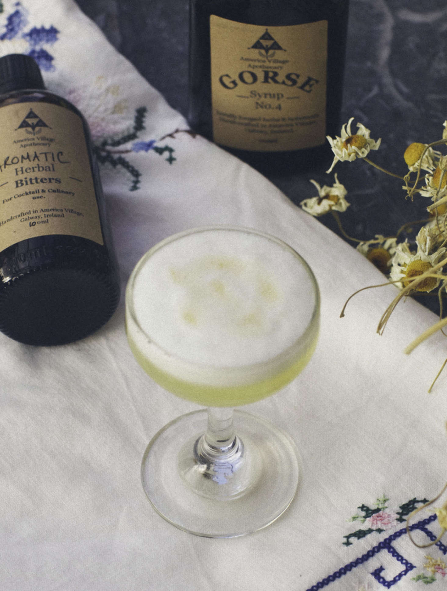 Recipe: Early Spring Cocktail with Gorse Syrup, from Galway - Gardenista