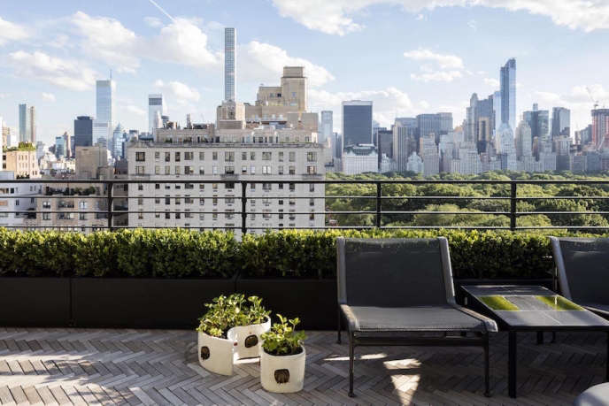 Garden Designer Visit: A Manhattan Terrace with Panoramic Central Park ...