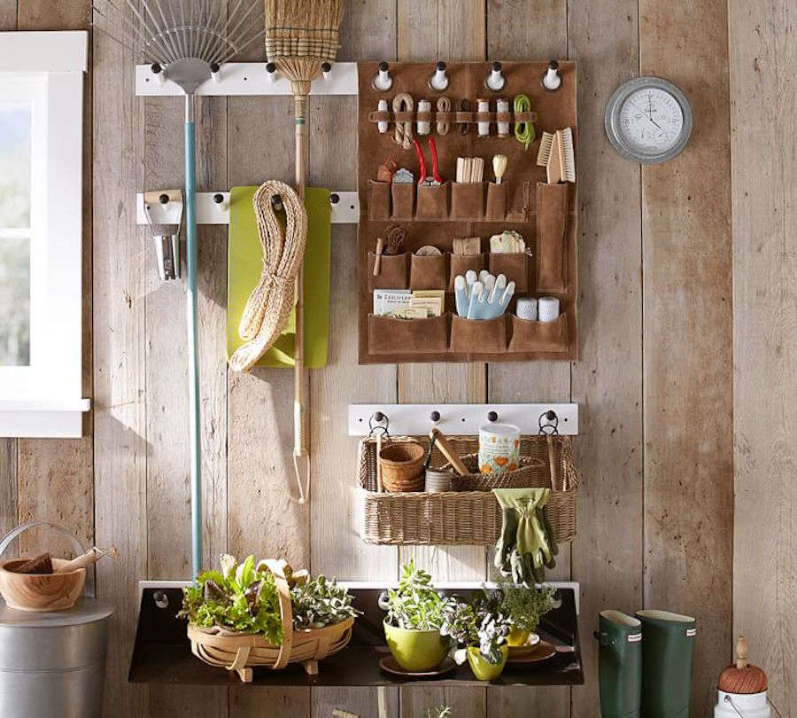 10 Easy Pieces: Wall-Mounted Tool Racks - Gardenista