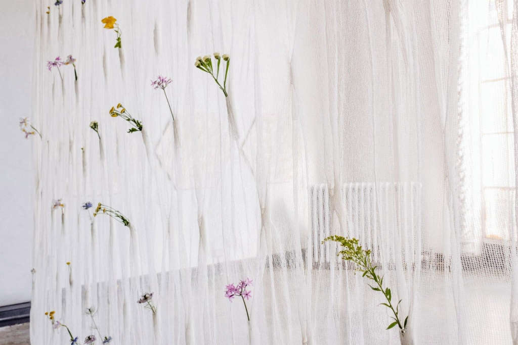 Object of Desire: Paper Curtains with Flower Pockets from Umé Studio ...