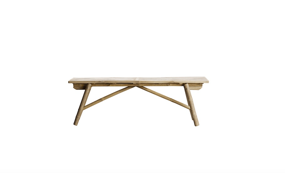 10 Easy Pieces: Folding Bamboo Benches - Gardenista