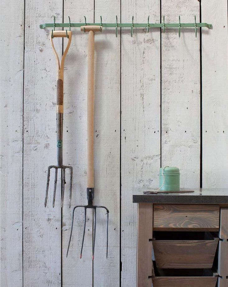 Object of Desire: Garden Shed Tool Rack from The Golden Rabbit - Gardenista