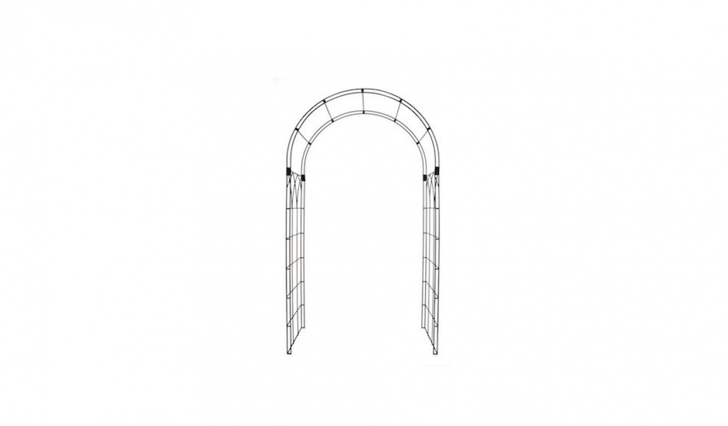 10 Easy Pieces: Arched Arbors - Gardenista