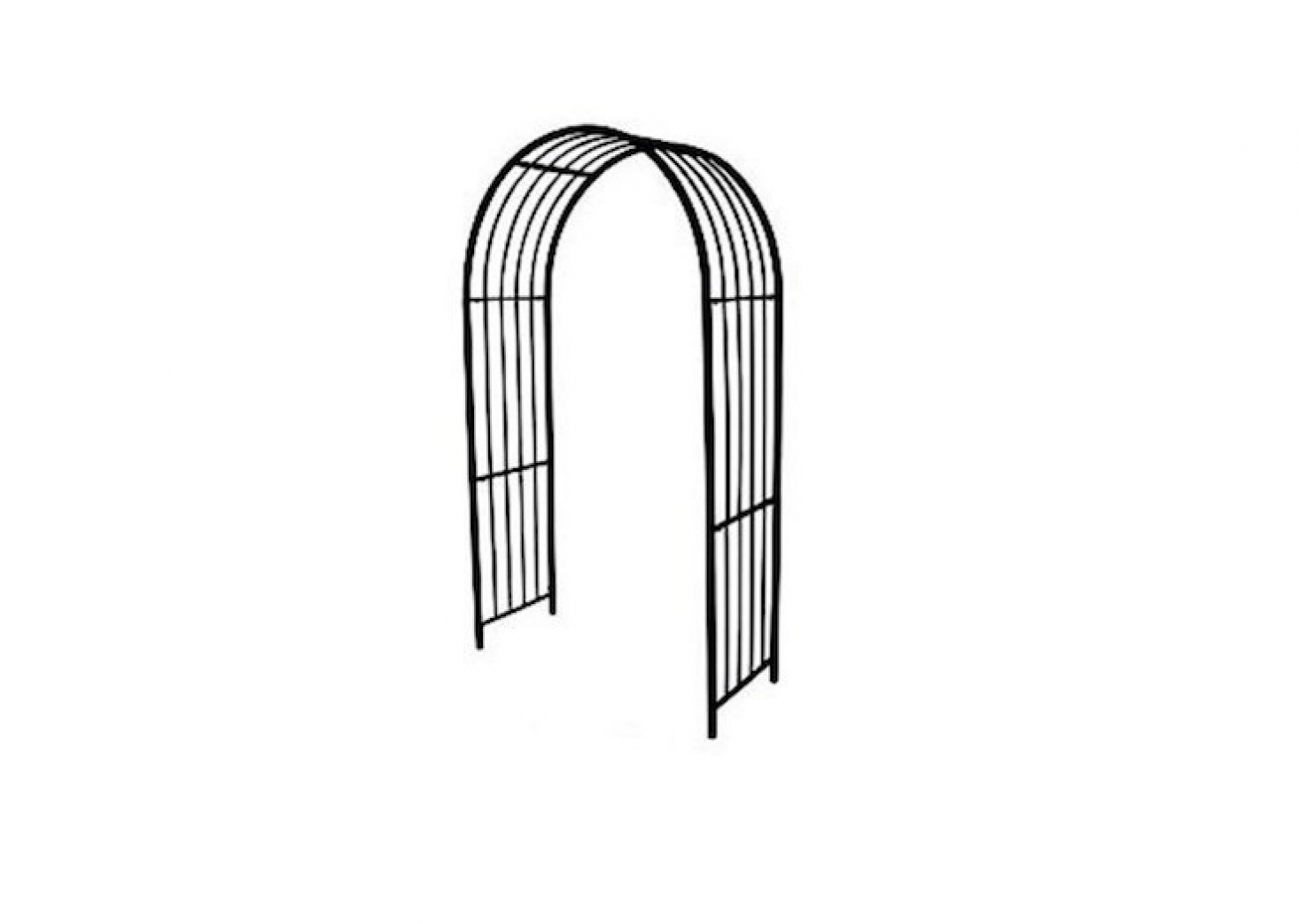 10 Easy Pieces: Arched Arbors - Gardenista