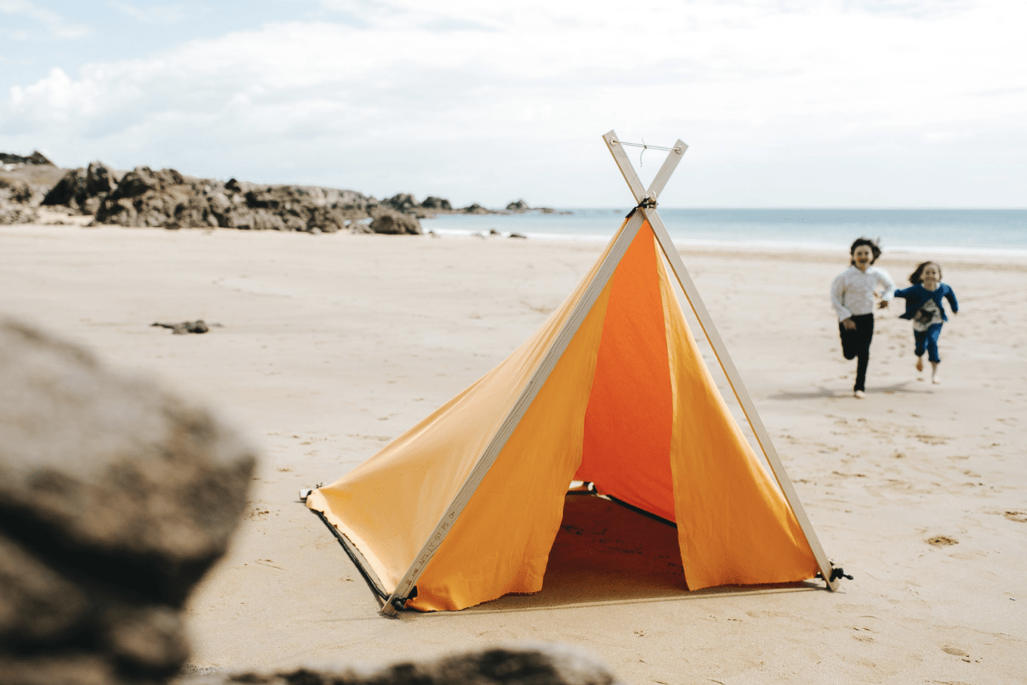 Object of Desire: La Tente Islaise Canvas Beach Tents from France ...