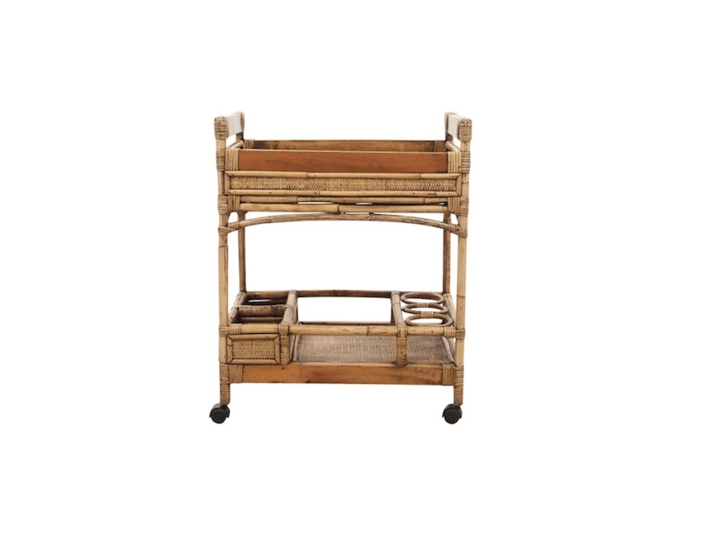 10 Easy Pieces: Rattan Bar Carts - Gardenista