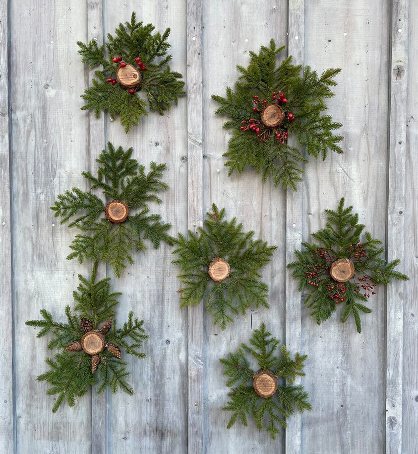 DIY Holiday Decor: Snowflakes of Spruce, from Japan - Gardenista