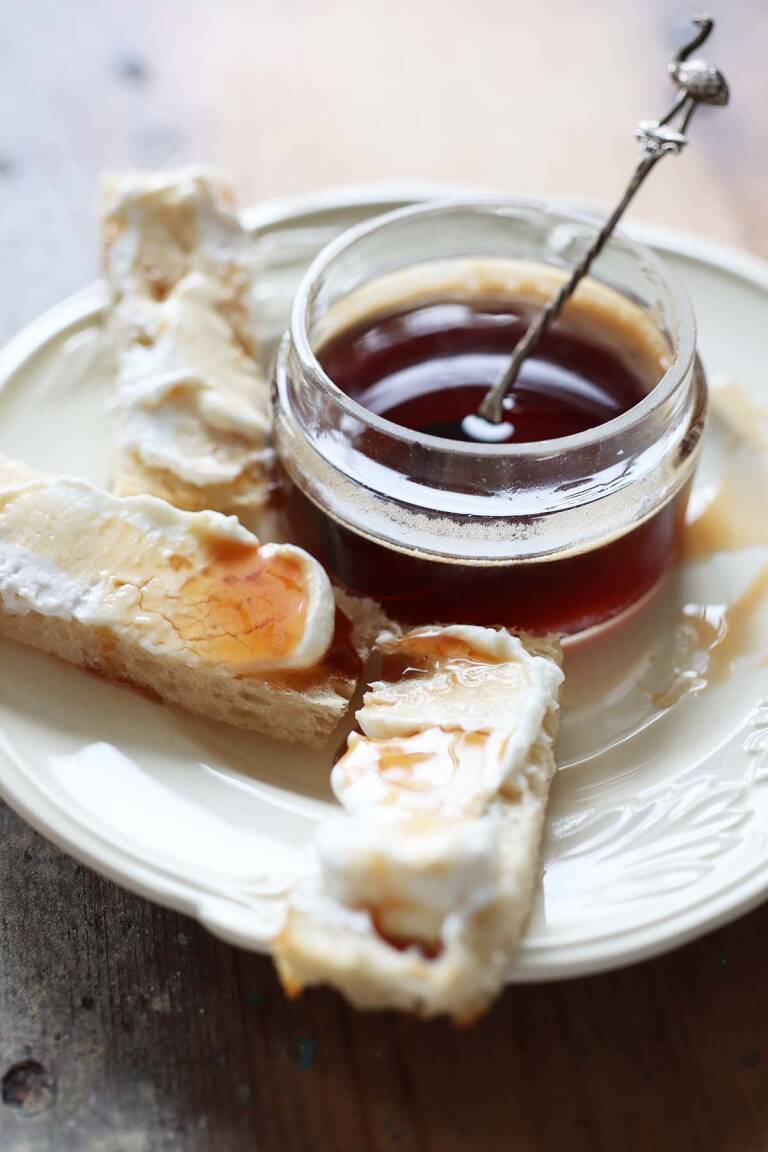 Pine cone jam is made by cooking immature pine cones