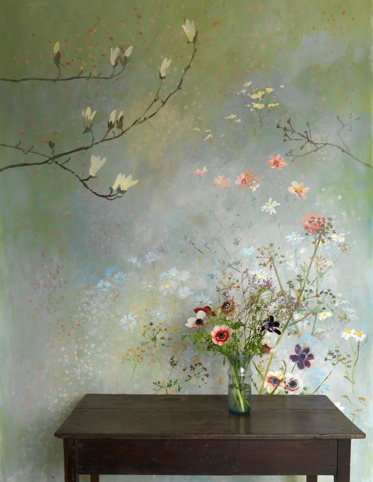 Botanical wallpapers by Flora Roberts from Hamilton Weston