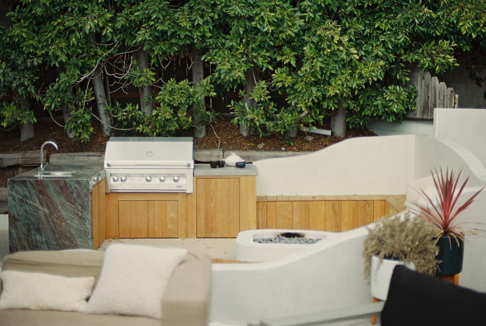 Henry Golding's Minimalist, Quiet LA Backyard Oasis by OWIU Studio ...