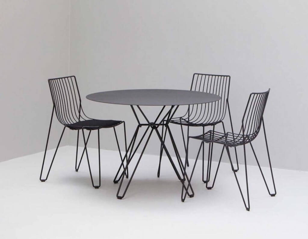 10 Easy Pieces: Powder-Coated Metal Dining Sets - Gardenista