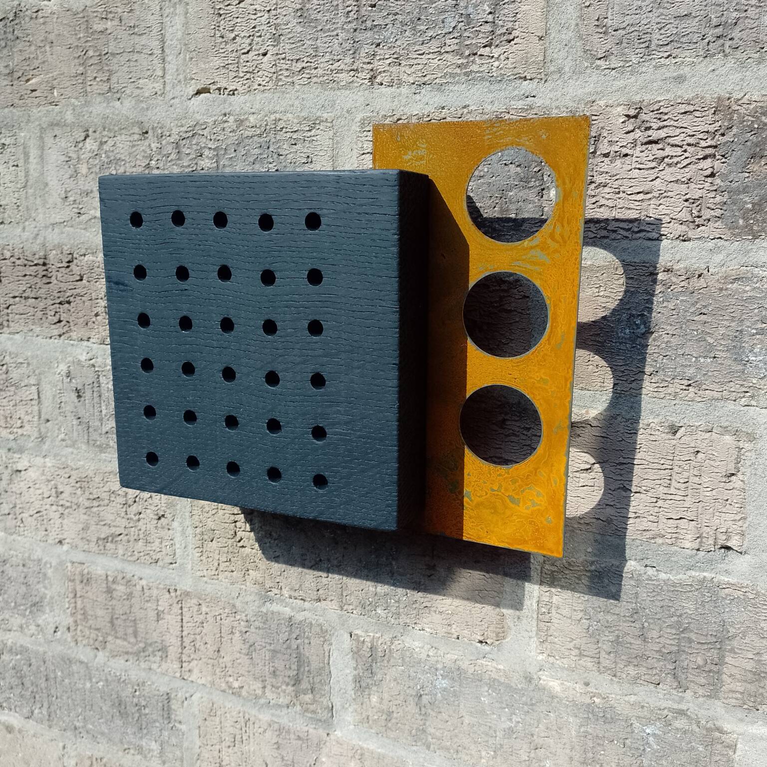 John Hollington's Corten Nestbox, A Modernist Bird House