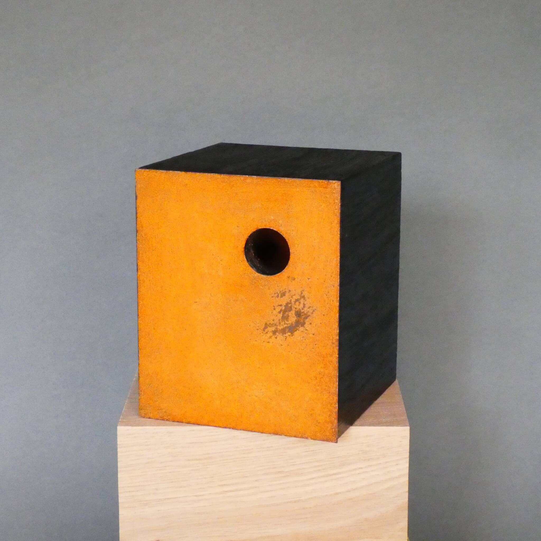 John Hollington's Corten Nestbox, A Modernist Bird House