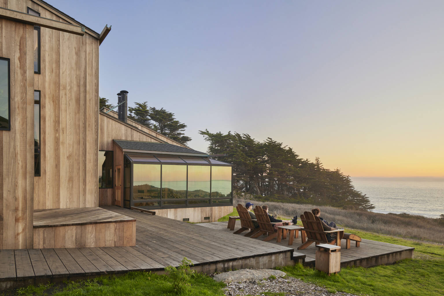 Sea Ranch Lodge Landscape Designed by Terremoto to Blend In