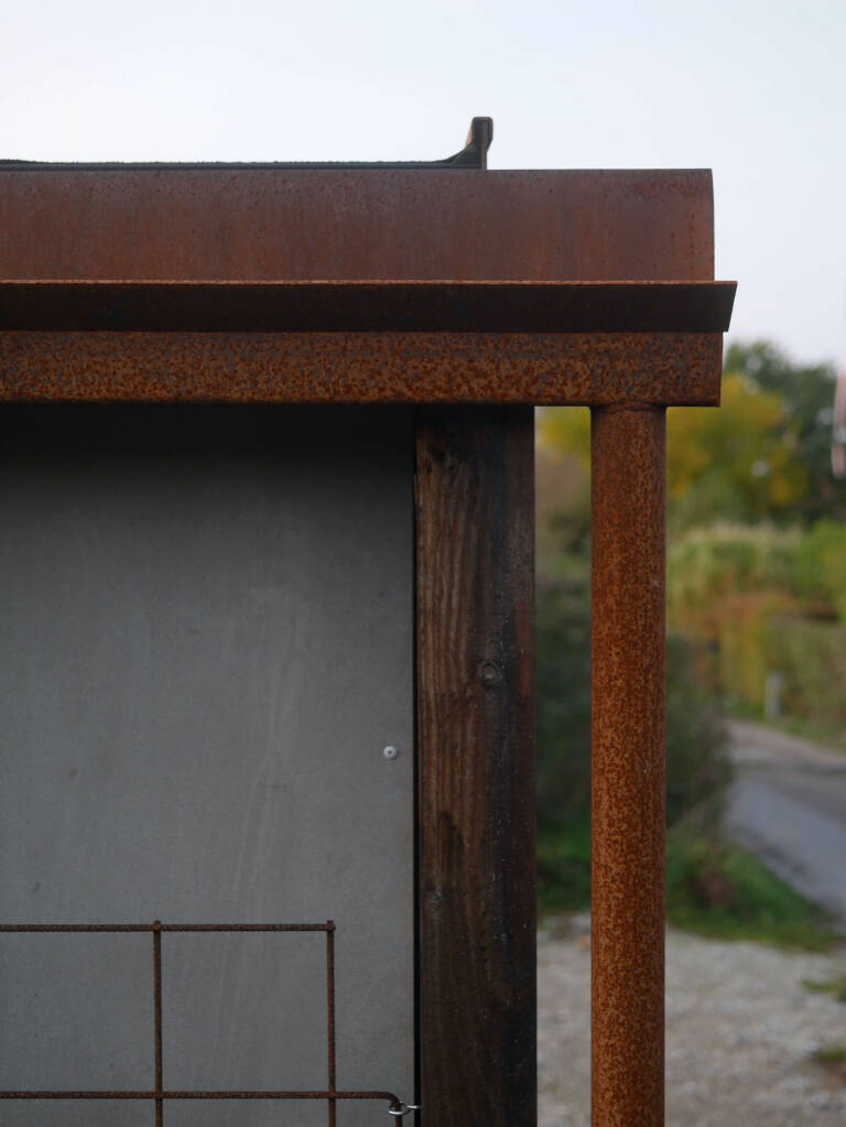 Stylish Rain Gutters in Corten Steel, Aluminum, and Zinc by Jespersen ...