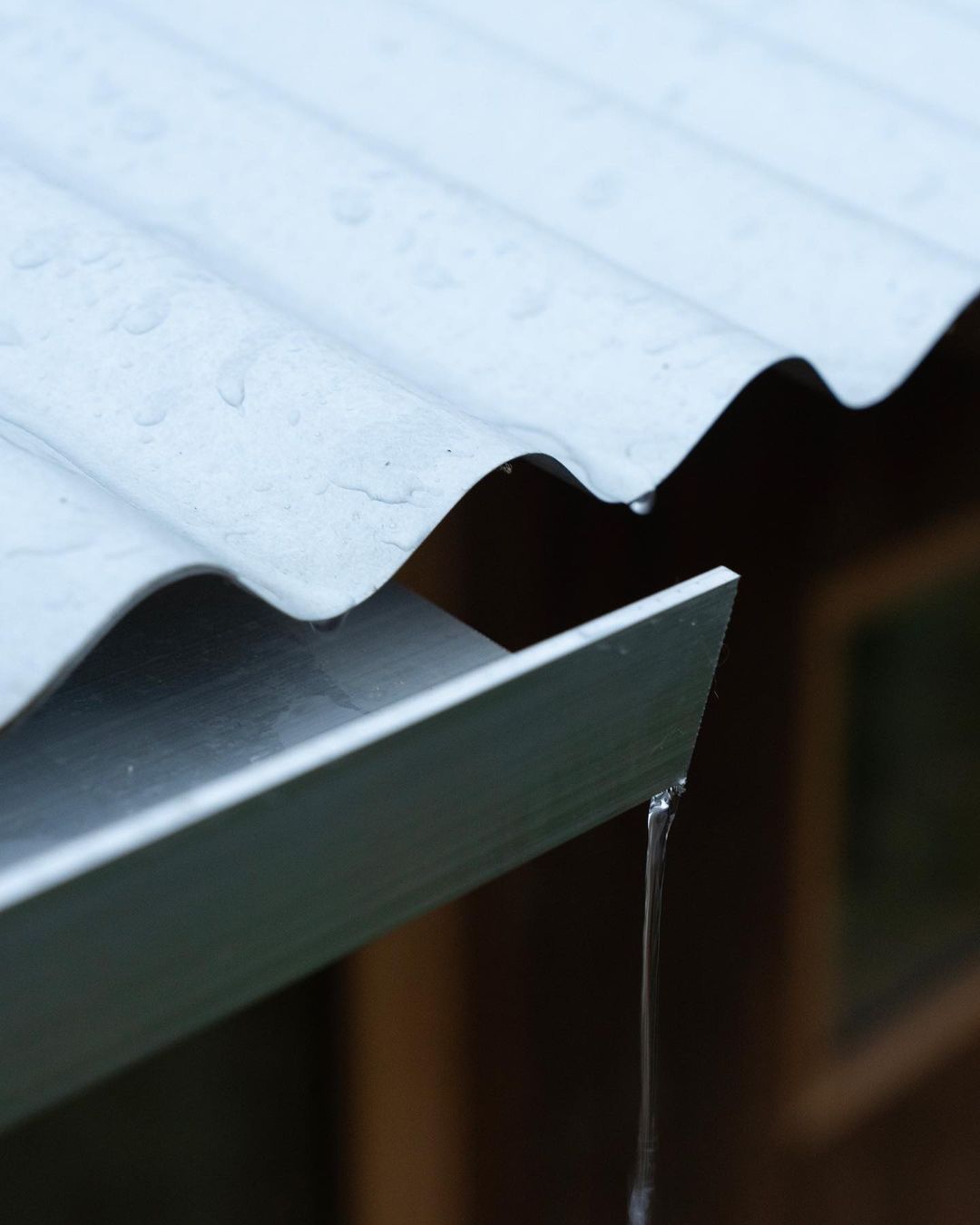 Stylish Rain Gutters in Corten Steel, Aluminum, and Zinc by Jespersen ...