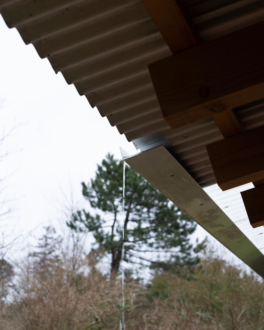 Stylish Rain Gutters in Corten Steel, Aluminum, and Zinc by Jespersen ...