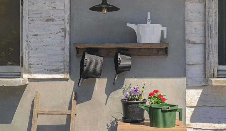 Stylish Hachiman Buckets and Watering Cans from Japan