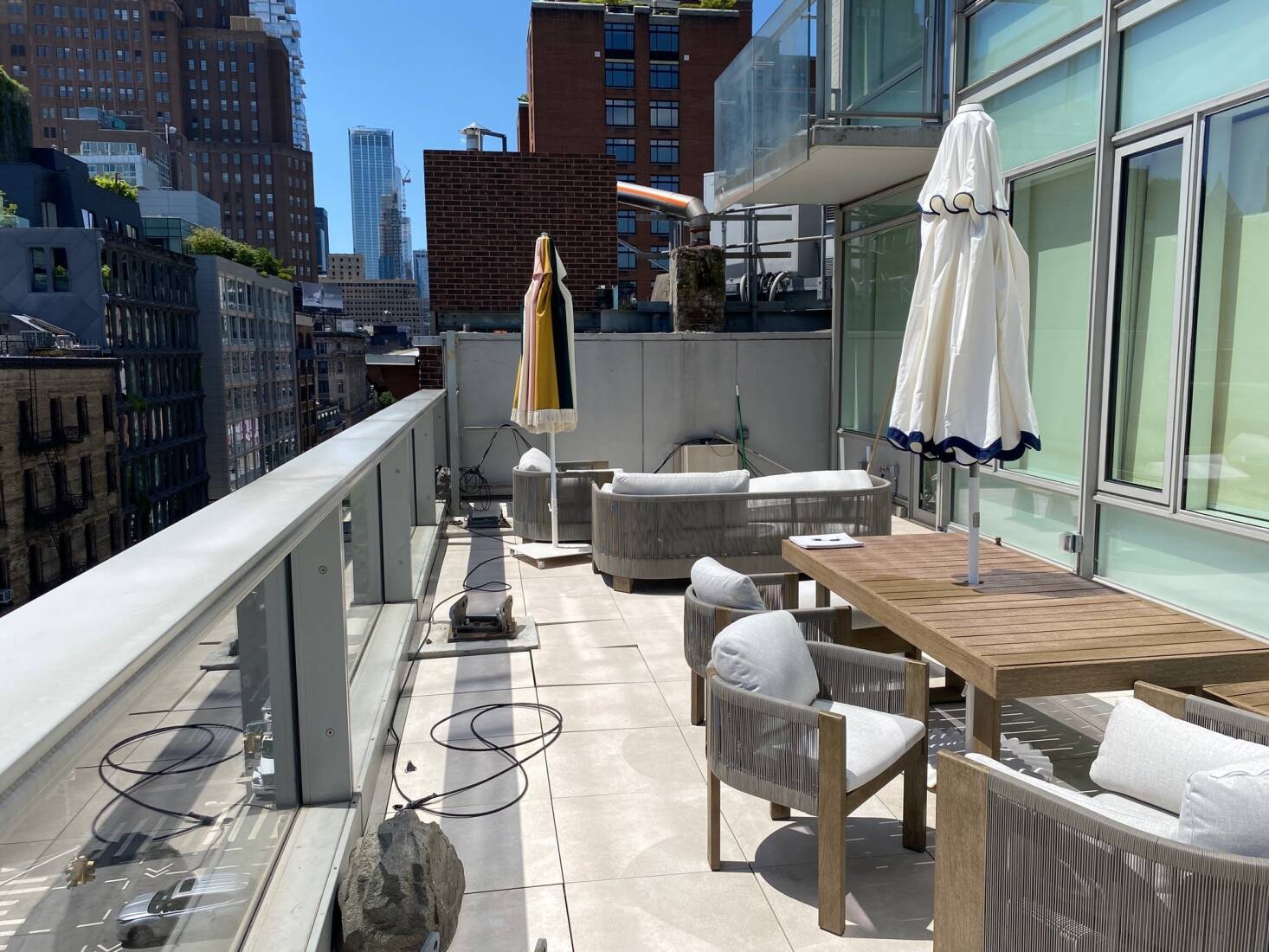 A SoHo Roof Terrace Garden for a Literary Editor, Designed by Dirt Queen