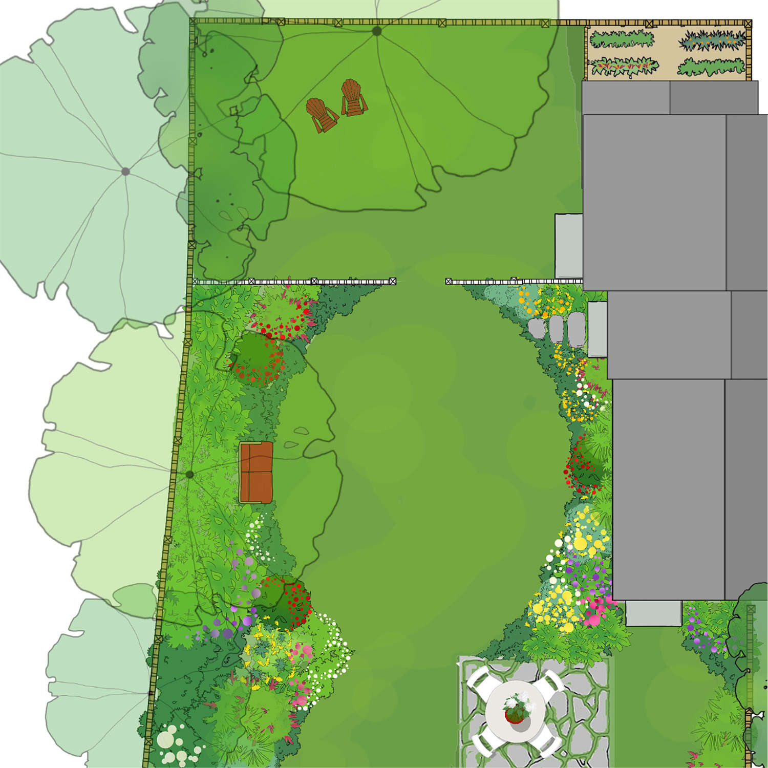 A Family-Friendly Backyard Makeover: Online Design + DIY Installation ...