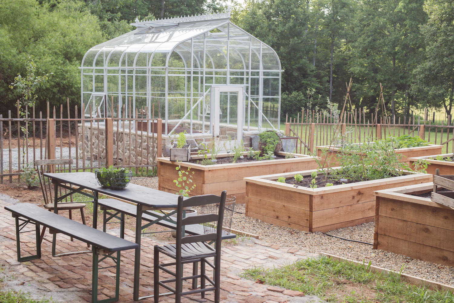 A Farmhouse Veggie Garden - Gardenista