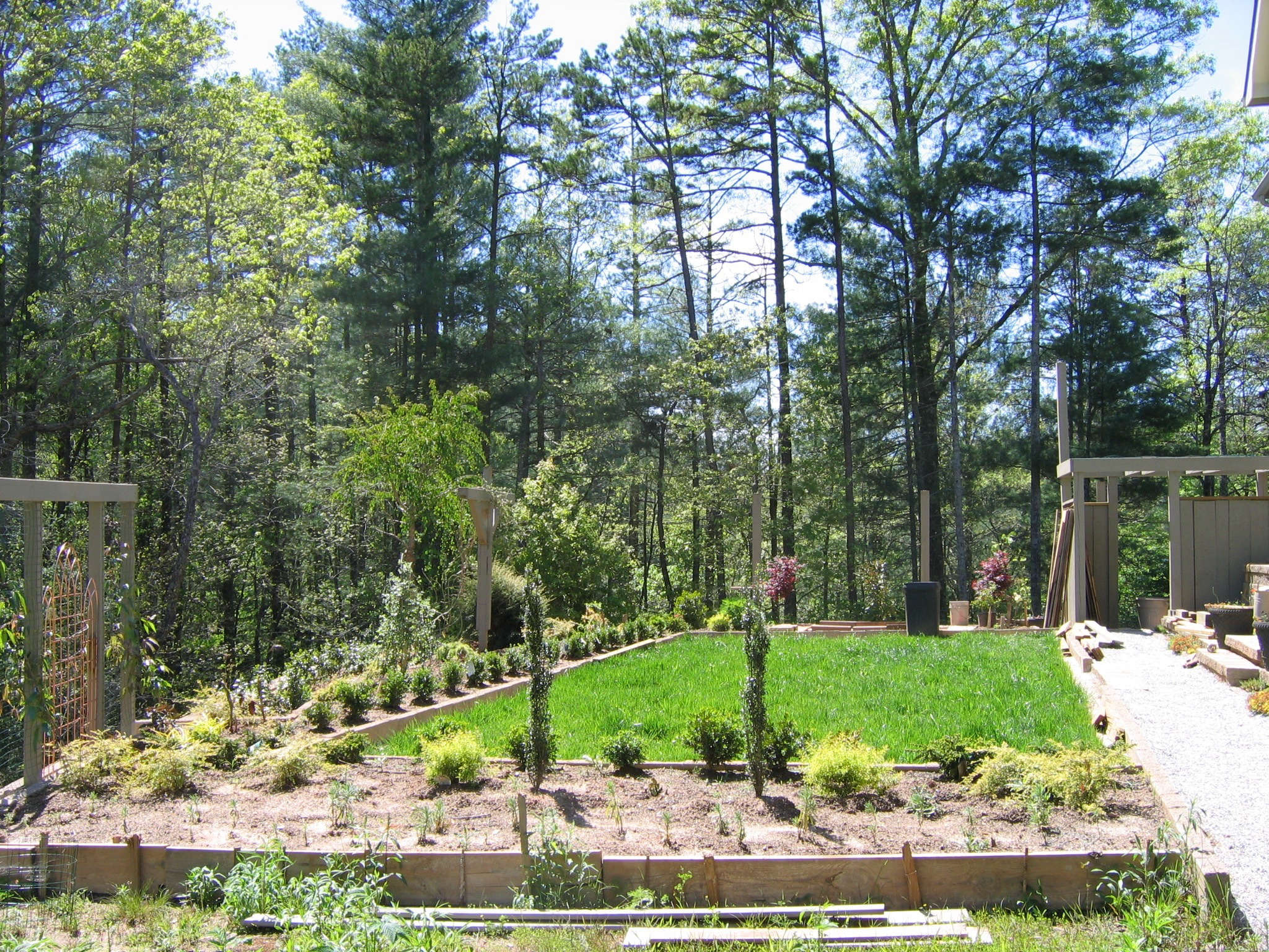 Our South Terrace - a Fifteen Year Project - Gardenista