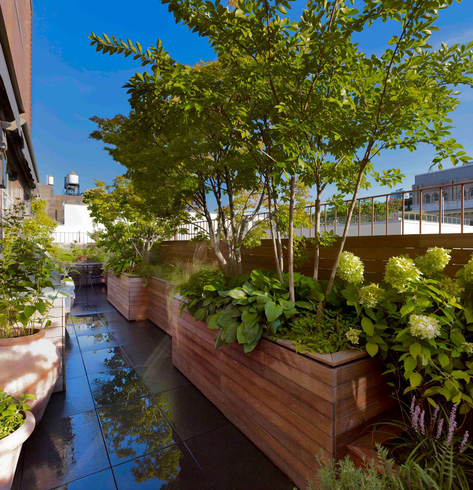 Two Chelsea Terraces: Urban Oasis for Outdoor Living - Gardenista